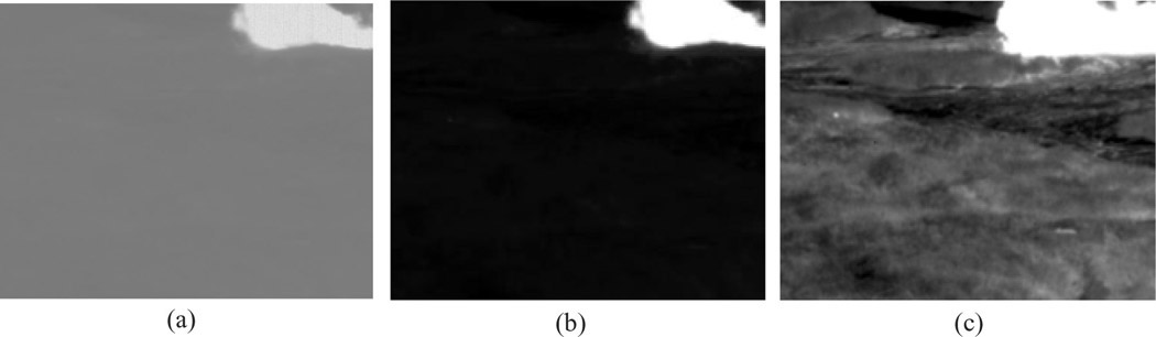 Enhancing contrast in IR images