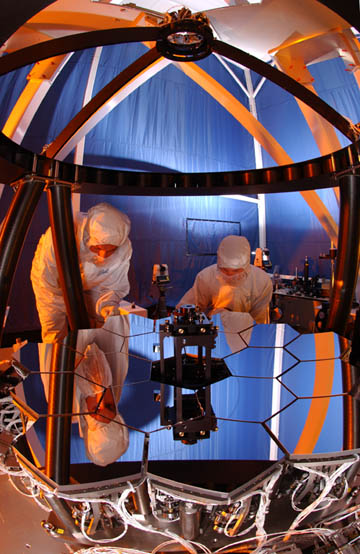 James Webb Space Telescope optical technology milestones achieved